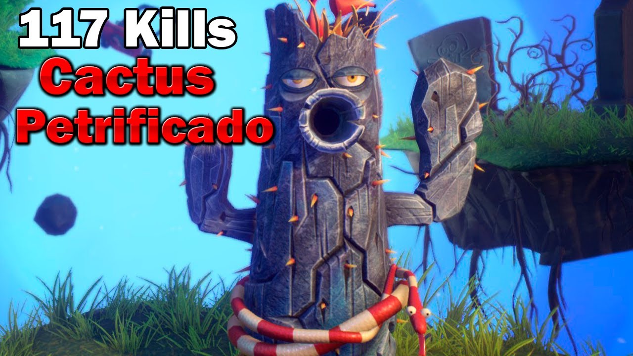 117 Kills Cactus Petrificado PvZ GW2 - YouTube