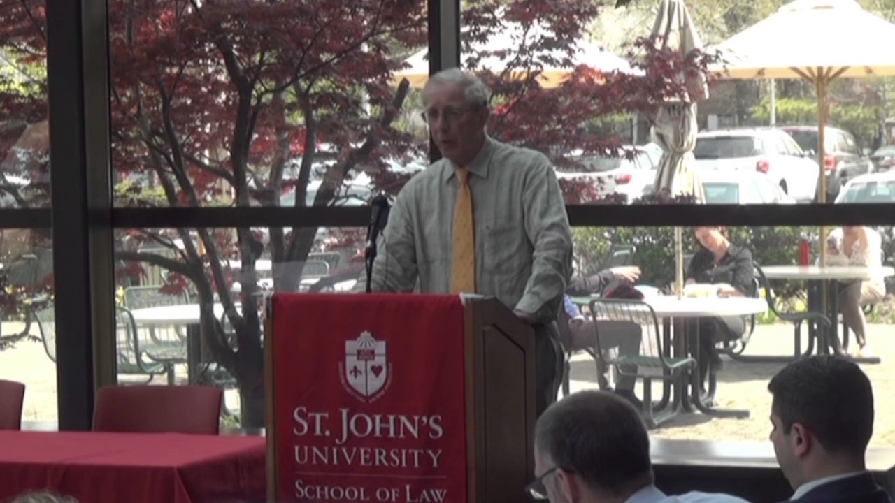 St. John's IPLC 2016 Symposium | Discussion with The Honorable Pierre ...