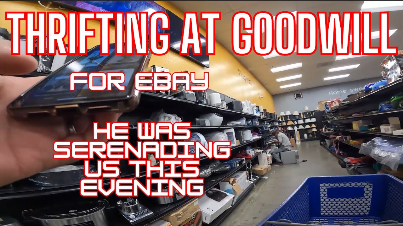 Thrifting for eBay Profit: Goodwill Finds & Exclusive Behind-the-Scenes ...
