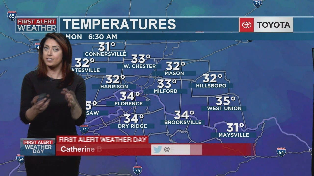 Meteorologist Catherine Bodak Main Weather - YouTube