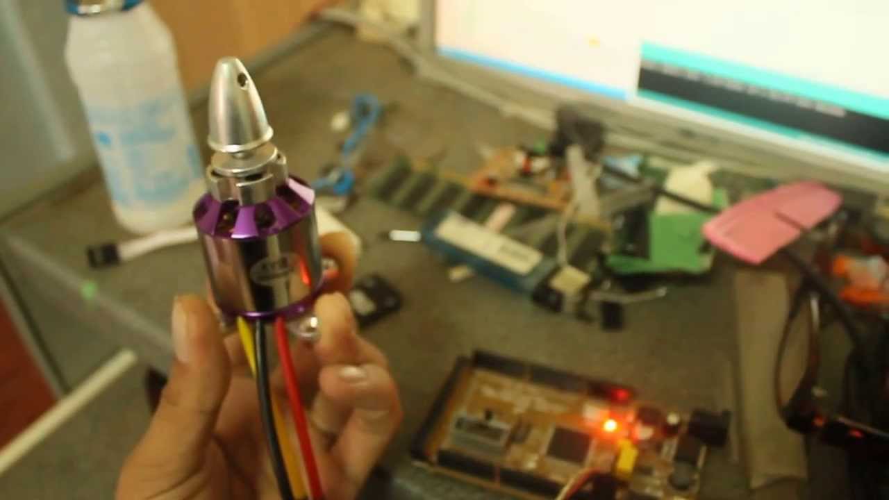 Control Brushless Motor Using Arduino การควบคุมมอเตอร์ Brushless ด้วย Arduino Youtube