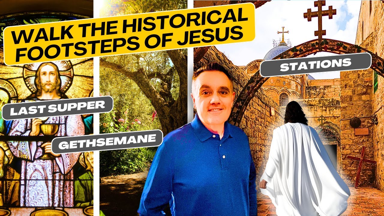 Walk in the Footsteps of Jesus | Stations of the Cross Jerusalem - YouTube