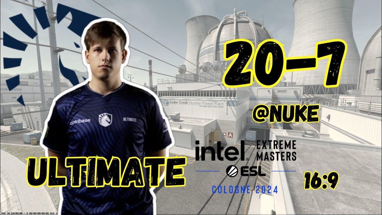 CS2 POV 16:9 ultimate Liquid (20/7) vs FURIA (Nuke) @ IEM Cologne 2024 - YouTube