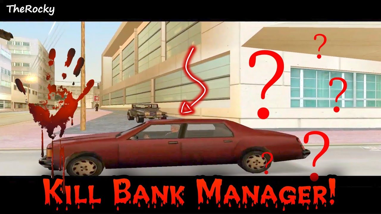 How To Find And Kill Vice City Bank Manager In GTA Vice City? | Secret ...