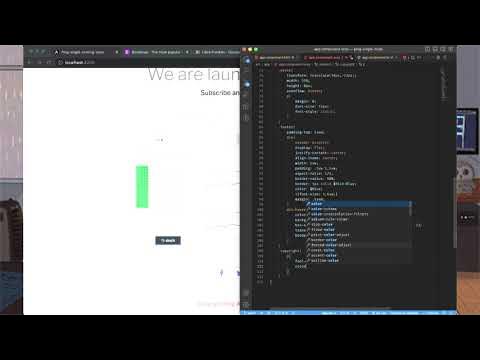 Ping single column coming soon page | Frontend Mentor Example - YouTube