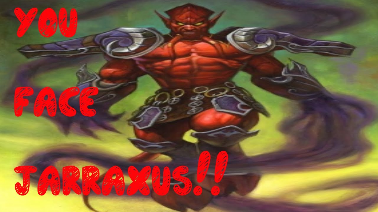 Lord Jaraxxus vs Sacrificial Pact. Hearthstone - YouTube