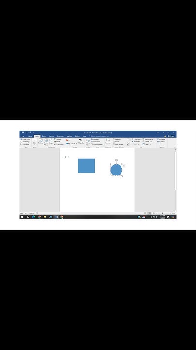 How to remove shape border | how to add shape in ms word | remove shape ...