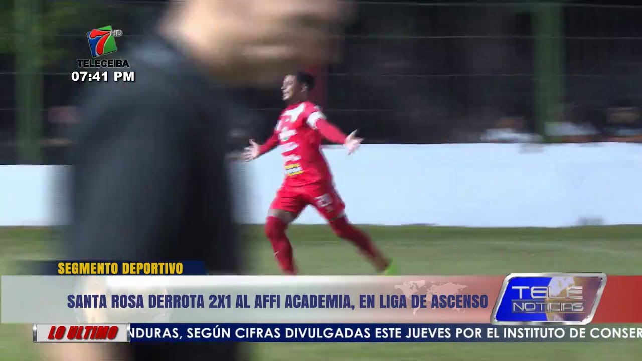 Segmento Deportivo 30-04-2024 | Santa Rosa derrota 2-1 al AFFI Academia ...