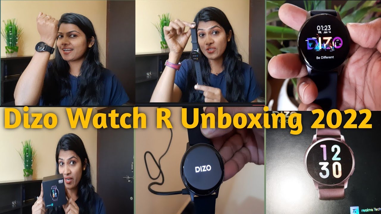 Dizo Watch R Unboxing |2022 Smart Watch|Best Price Amoled Display Watch ...