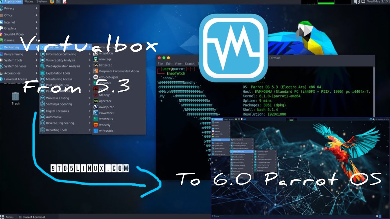 Installing Parrot Security OS in Virtualbox 2024 - YouTube