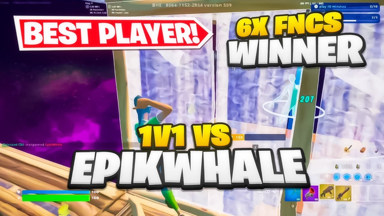 Pxlarized VS EpikWhale (6X FNCS WINNER) ⚔️ - YouTube