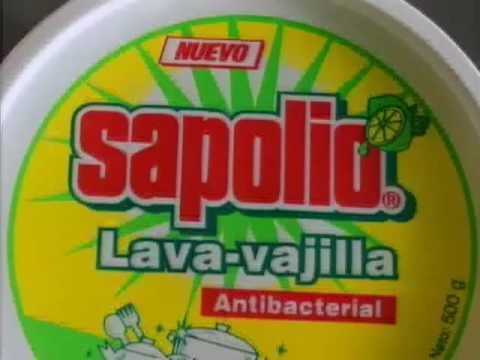 Lavavajillas Sapolio - YouTube