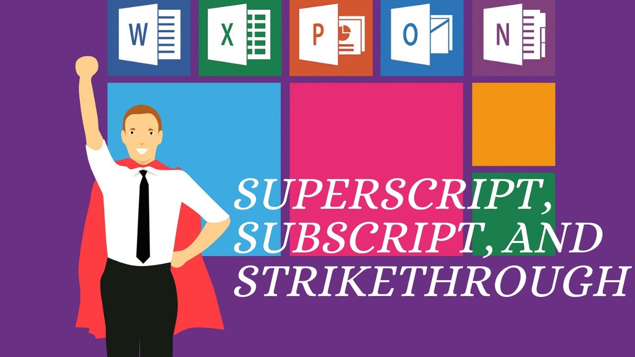 How To Type Subscript Superscript And Strike Through YouTube how-to-type-subscript-superscript-and-strike-through-youtube