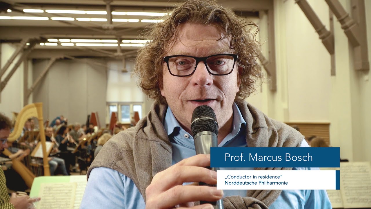 Demokratie ganz persönlich! Marcus Bosch, Dirigent Norddeutsche ...