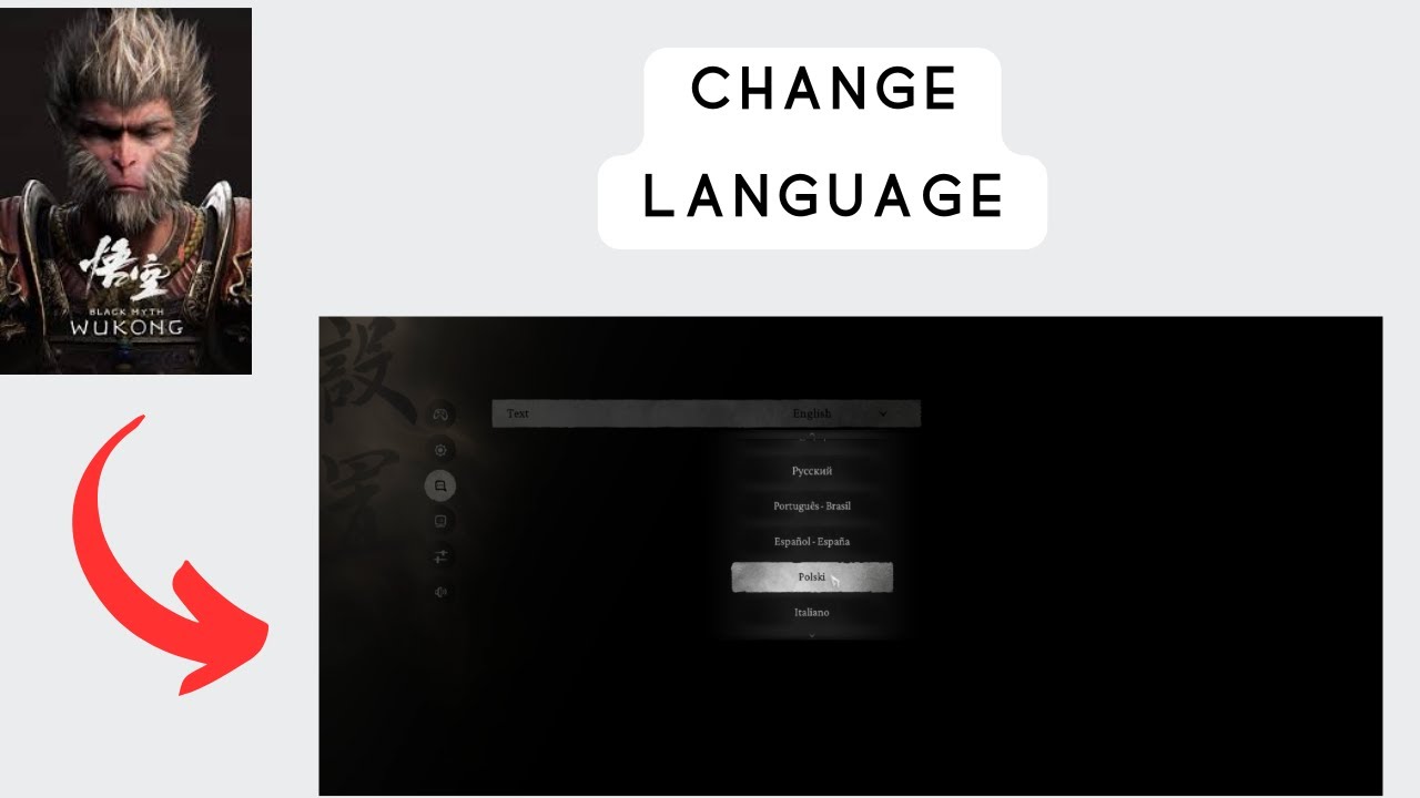 How to Change language in Black Myth Wukong - YouTube