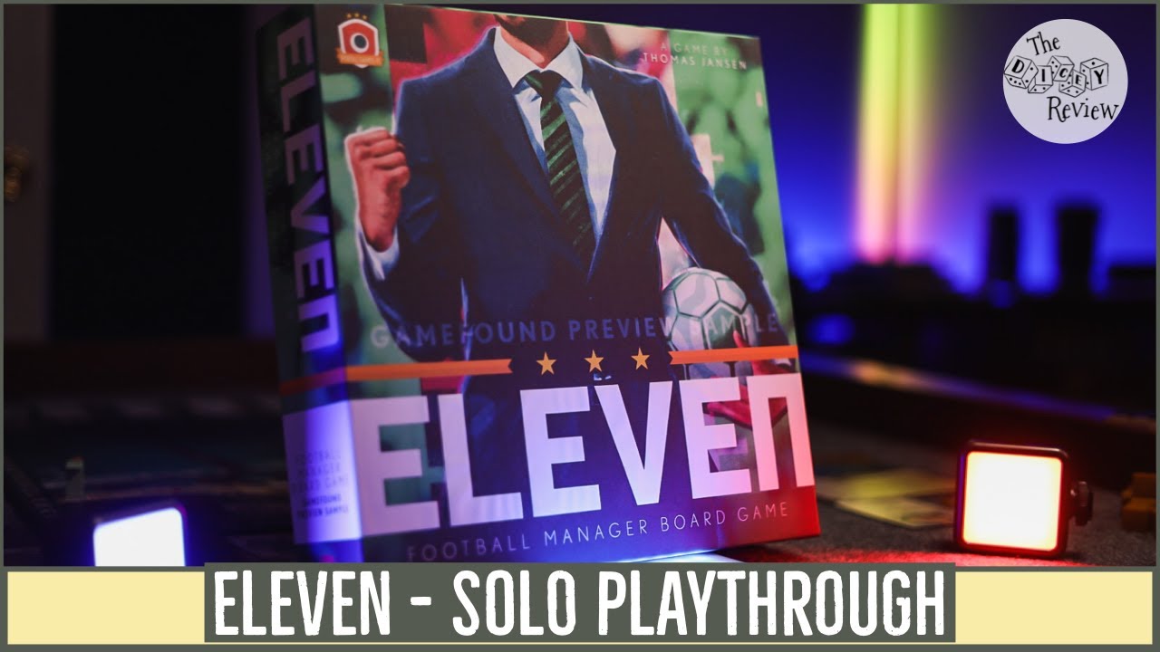 Eleven (Gamefound Preview) - Solo Playthrough - YouTube