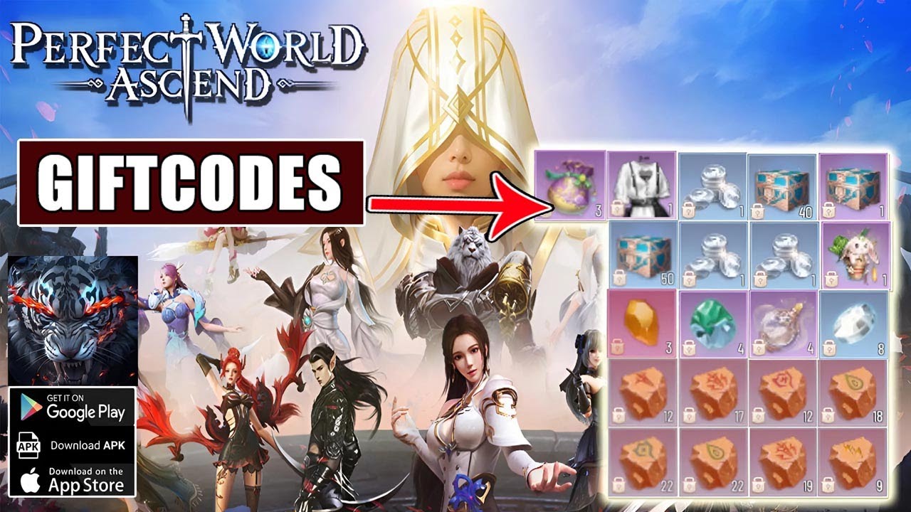 Perfect World Ascend & All 7 Giftcodes - How To Redeem Code | Perfect World Ascend 7 Codes - YouTube