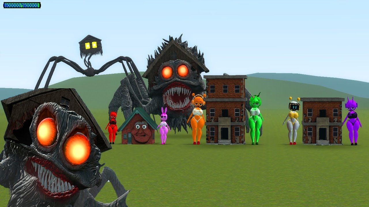 NEW ALL HOUSE MONSTERS BATTLE : GRANNY HOUSE,GRANDPA HOUSE,LIVING ...