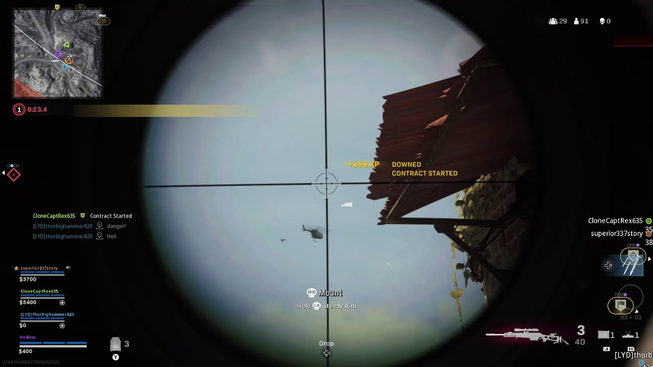 Warzone Chopper Snipe - YouTube