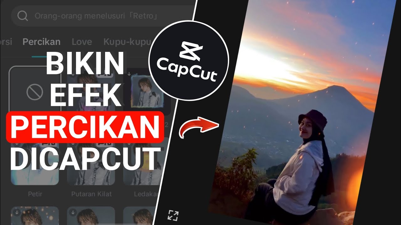 CARA BIKIN EFEK PERCIKAN DI CAPCUT 2024‼️| Rohmadso - YouTube