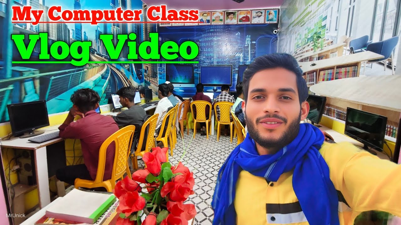 My Computer Class #MrunickVlog Full Vlog Video #Myfirstvlog2025 - YouTube
