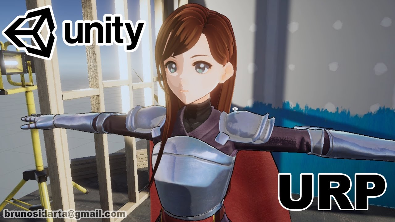 Anime Female Warrior - Unity - URP (Universal Render Pipeline) - YouTube