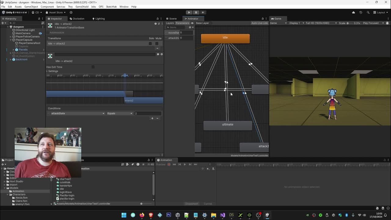 Unity Bare-bones enemy combat attempt !*?! - YouTube