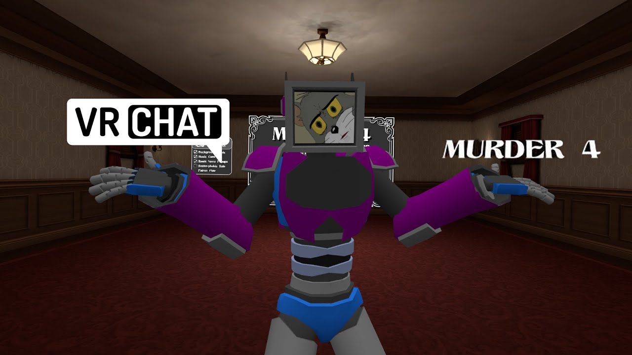 Trying To Get Away With Murder In VRChat (Murder 4 Funny Moments) - YouTube