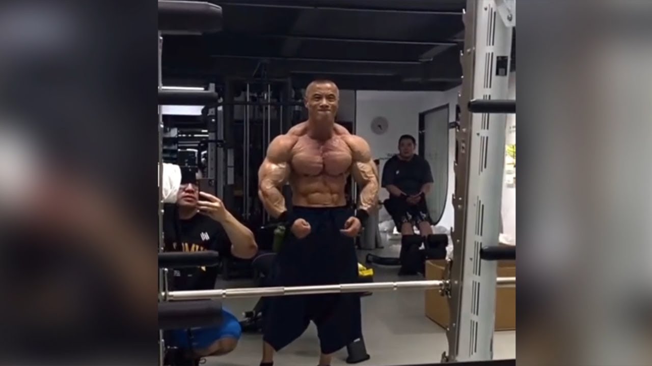 Asian Kevin Levrone... - YouTube