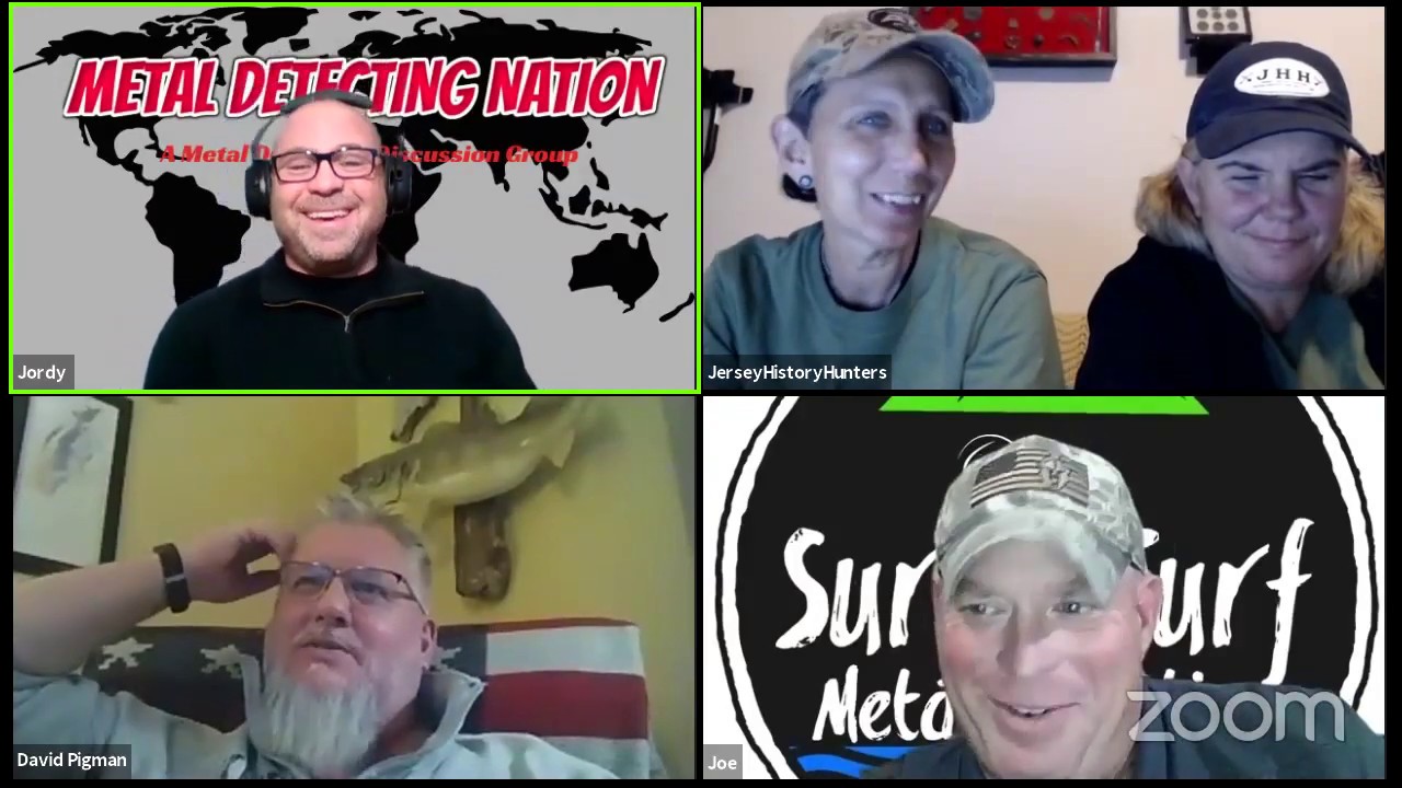 Metal Detecting Nation W/Jersey History Hunters, Okie's Surf and Turf ...