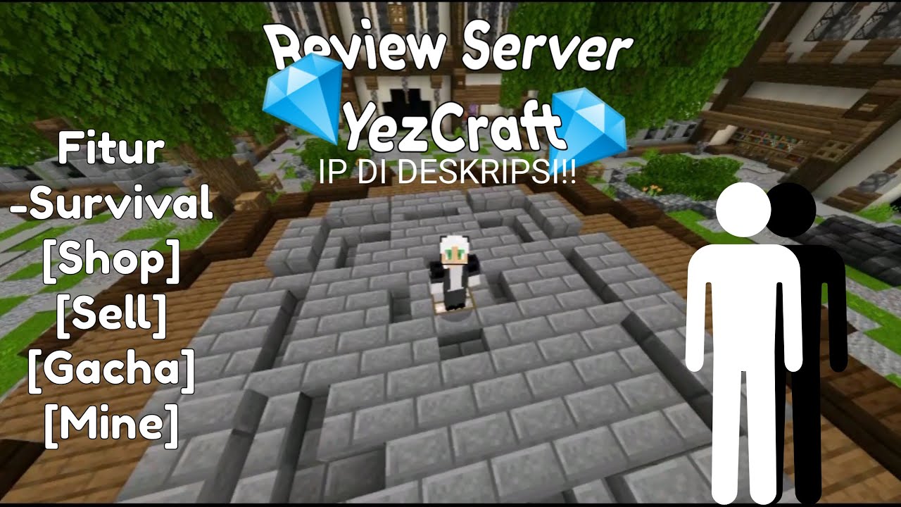 OPEN MEMBER SERVER MINECRAFT ON 24 JAM 😱 VERSION 1.19.30 - 1.19.71 [MCPE/JAVA] | YezCraft💎 # ...