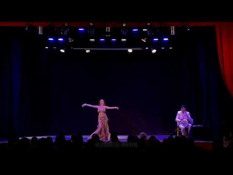 Aisha junto a Marcos Otero - Las Grutas Oriental Bellydance 2025