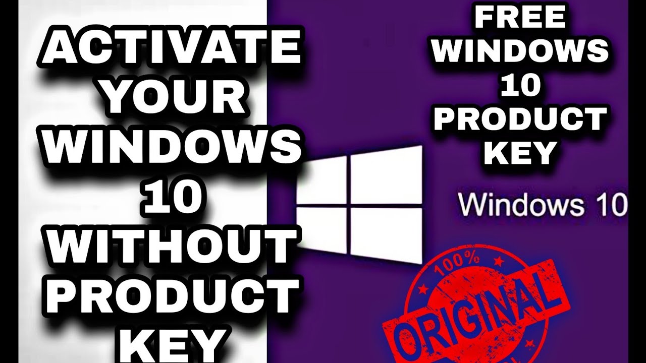 FREE WINDOWS 10 WORKING PRODUCT KEY STEP BY STEP ACTIVATE YOUR WINDOWS ...