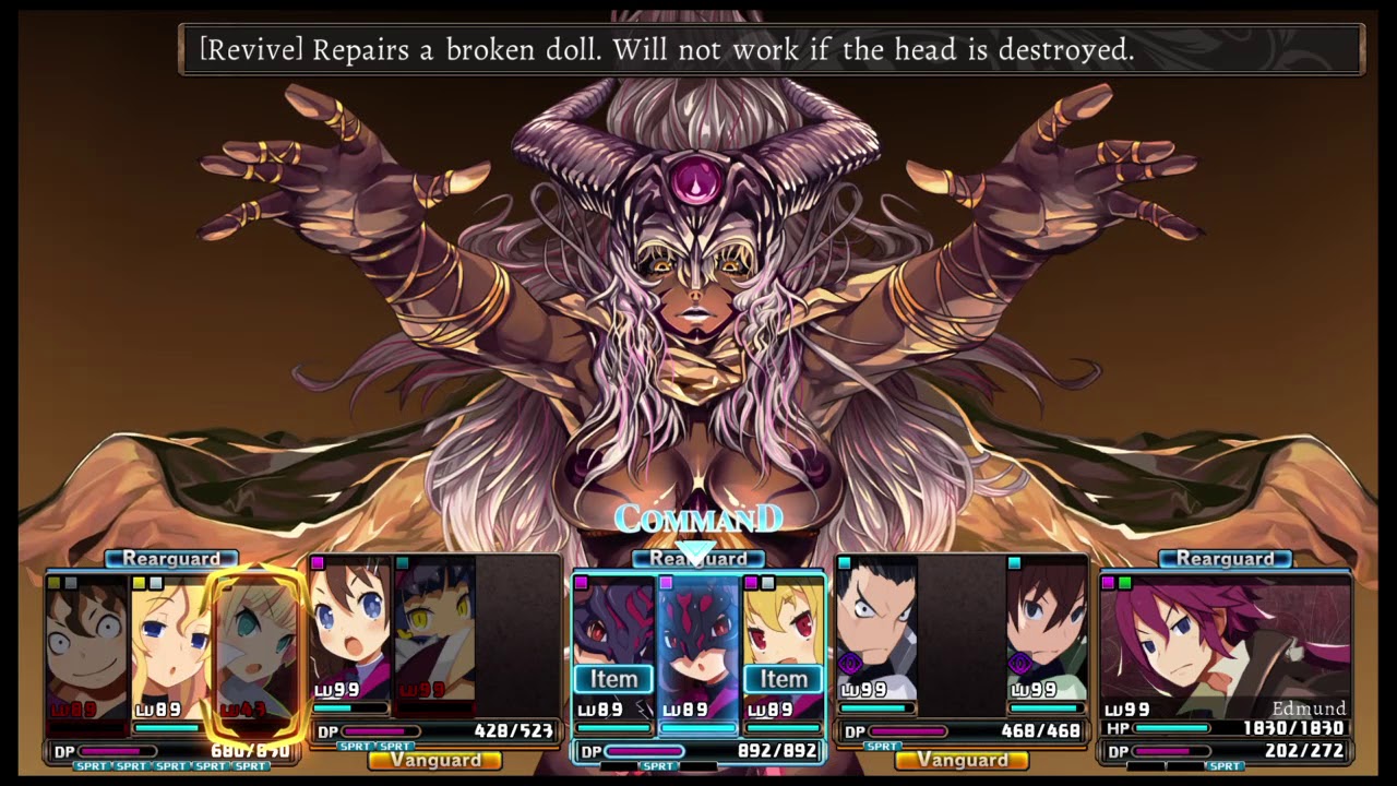 Labyrinth of Refrain: Coven of Dusk - Empress Junon boss battle ...