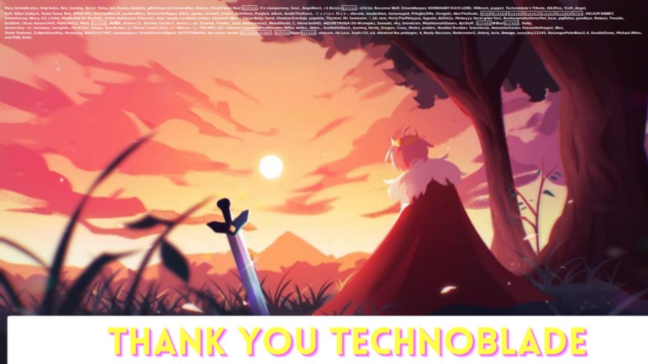 Technoblade Tribute - Discord Server - YouTube