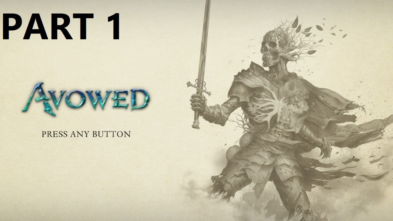 Avowed Gameplay Part 1 - Character Creation - YouTube