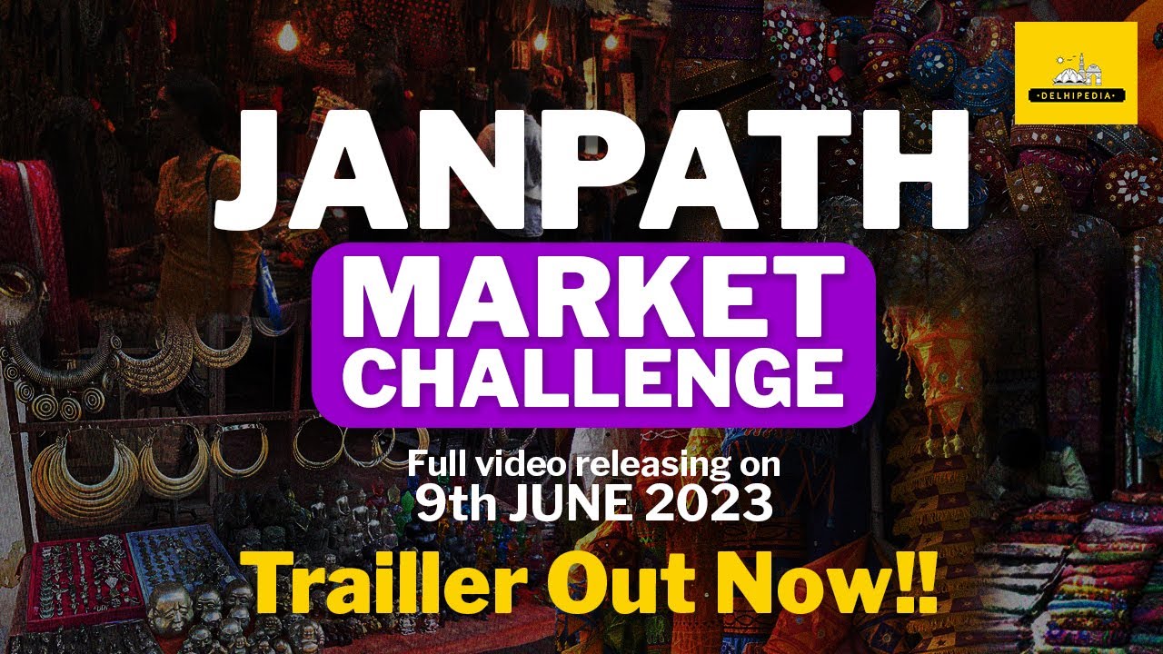 Janpath Market Contest | Trailer Out Now #delhipediadares - YouTube