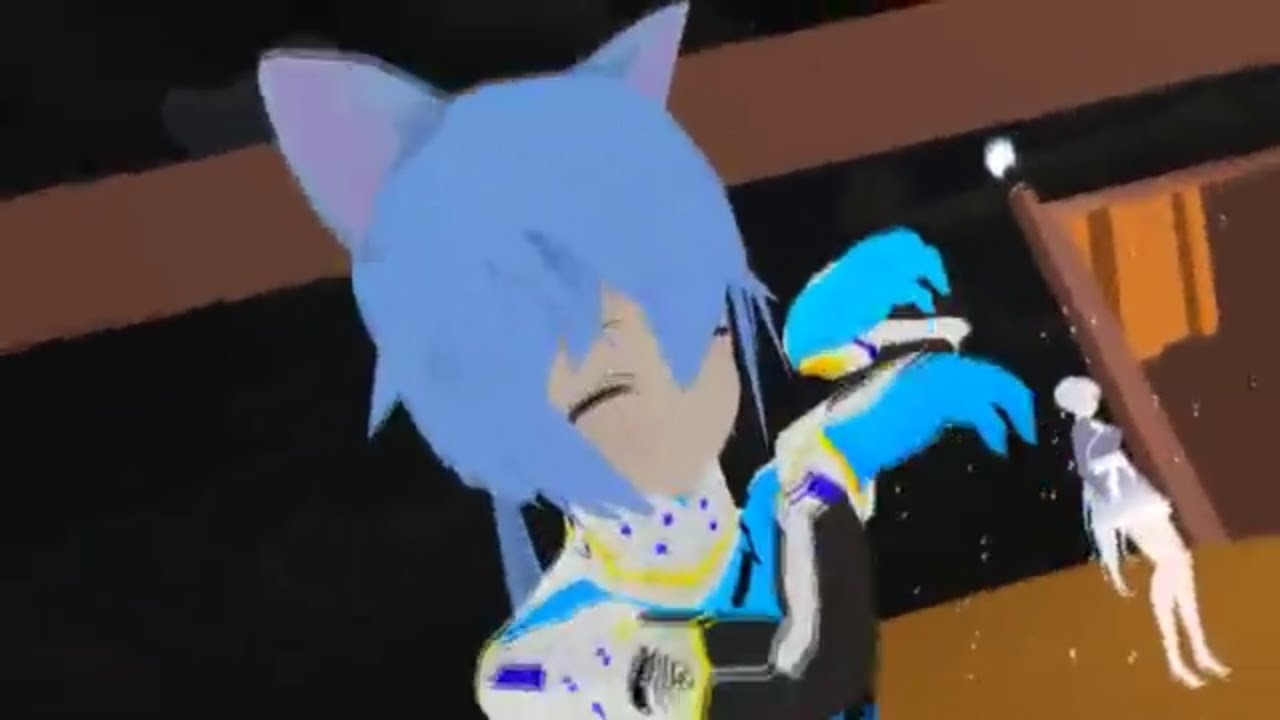 Vrchat Moments The Cutest Vr Anime Neko Cat Girl Ever Virtual Reality Youtube