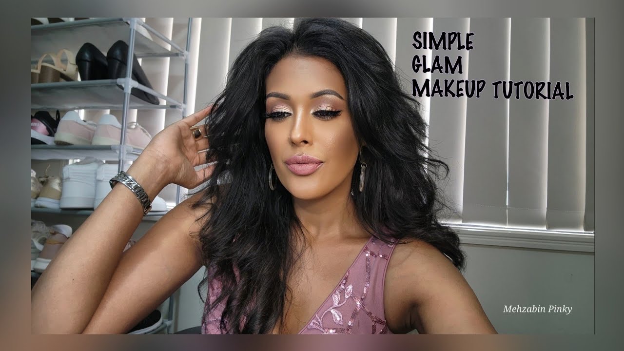soft glam makeup tutorial | qrwm - YouTube