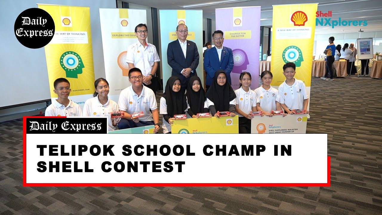 Telipok school champ in Shell contest - YouTube