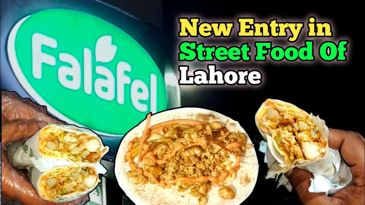 Chicken Wrap | Falafel Wrap | Arabian Wrap in Pakistan | Street Food of ...