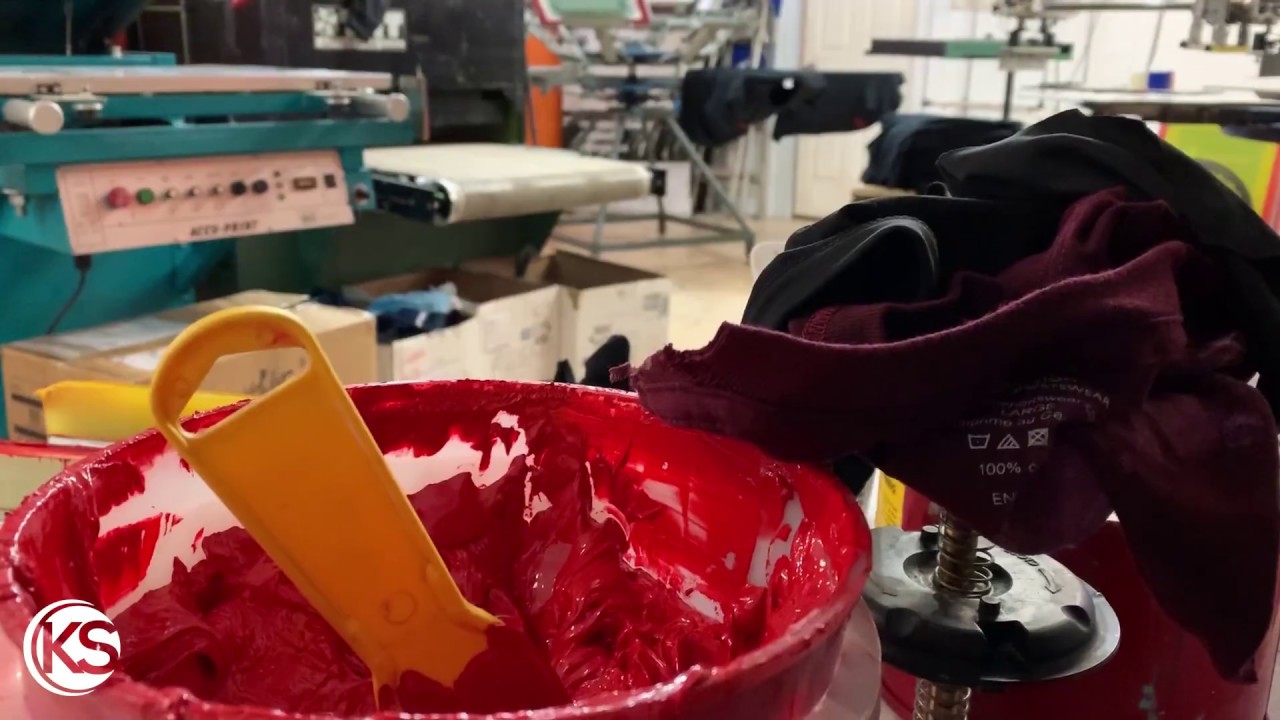 Comprendre la Sérigraphie en 1 minute 🕐 - YouTube