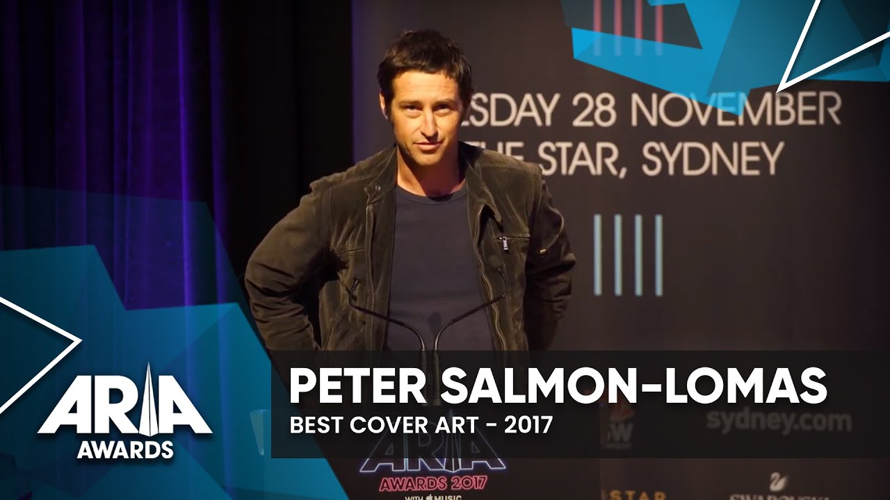 Peter Salmon-Lomas wins Best Cover Art | 2017 ARIA Awards - YouTube