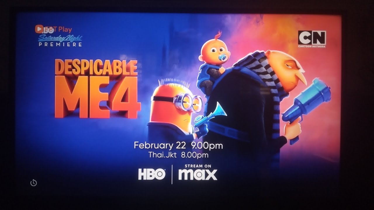 [Fancam] Cartoon Network Asia - Promo Despicable Me 4(HBO Asia/Saturday ...
