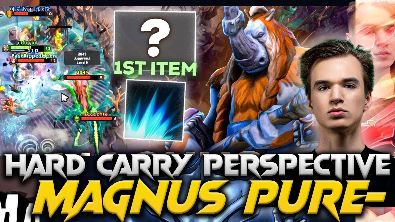 7.37D - Pure Magnus The Hard Carry - Dota 2 Pro Gameplay #pure #magnus ...