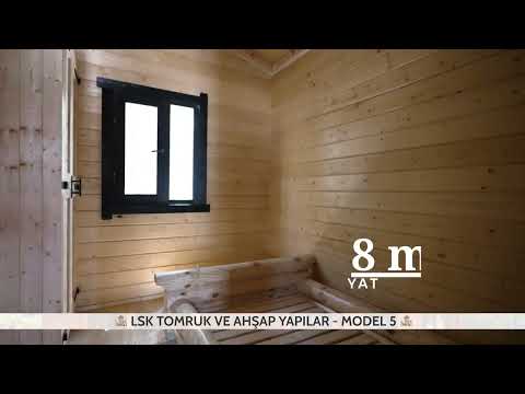 Ahşap bir ev, hayali bile güzel…