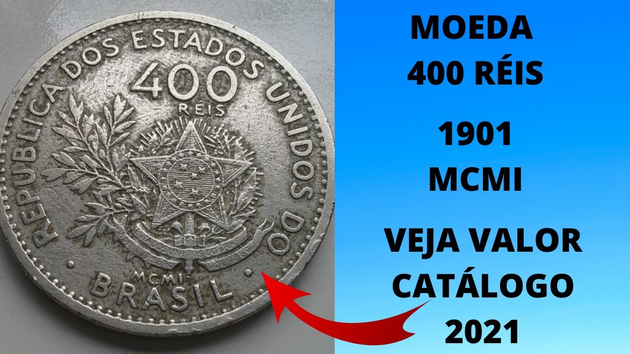 Moeda De 400 Reis Mcmi - FDPLEARN