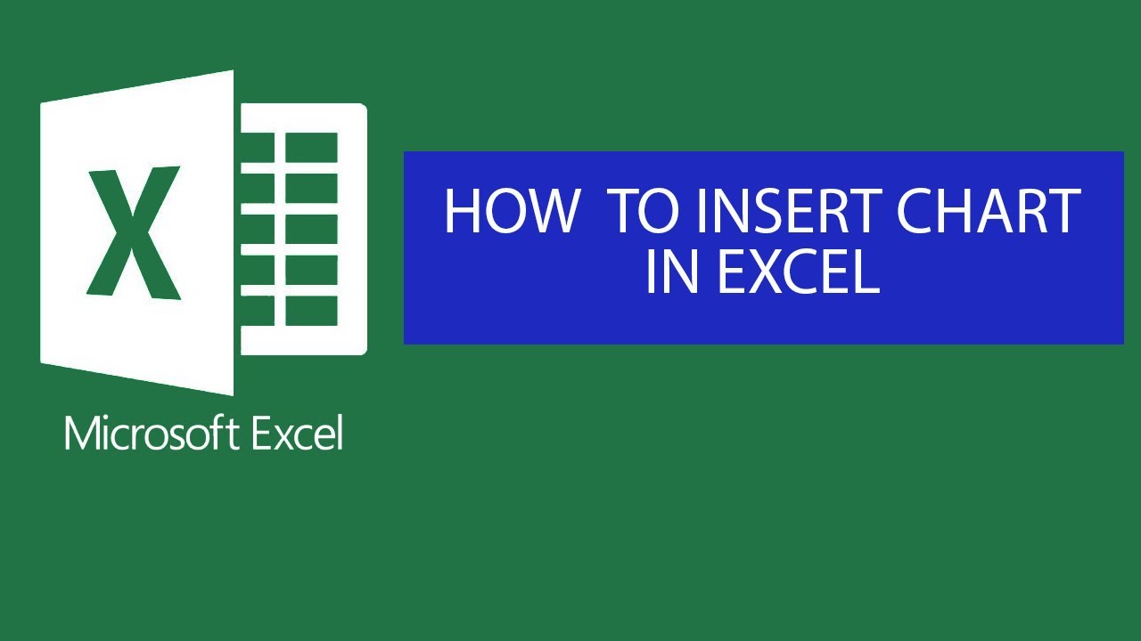 How To Insert Chart In Ms Excel YouTube How To Insert Chart In Ms Excel YouTube