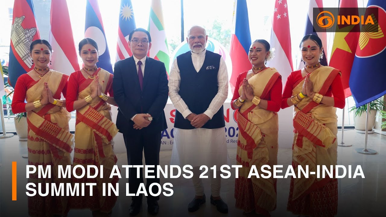 Discussion | PM Modi attends 21st ASEAN-India Summit in Laos - YouTube
