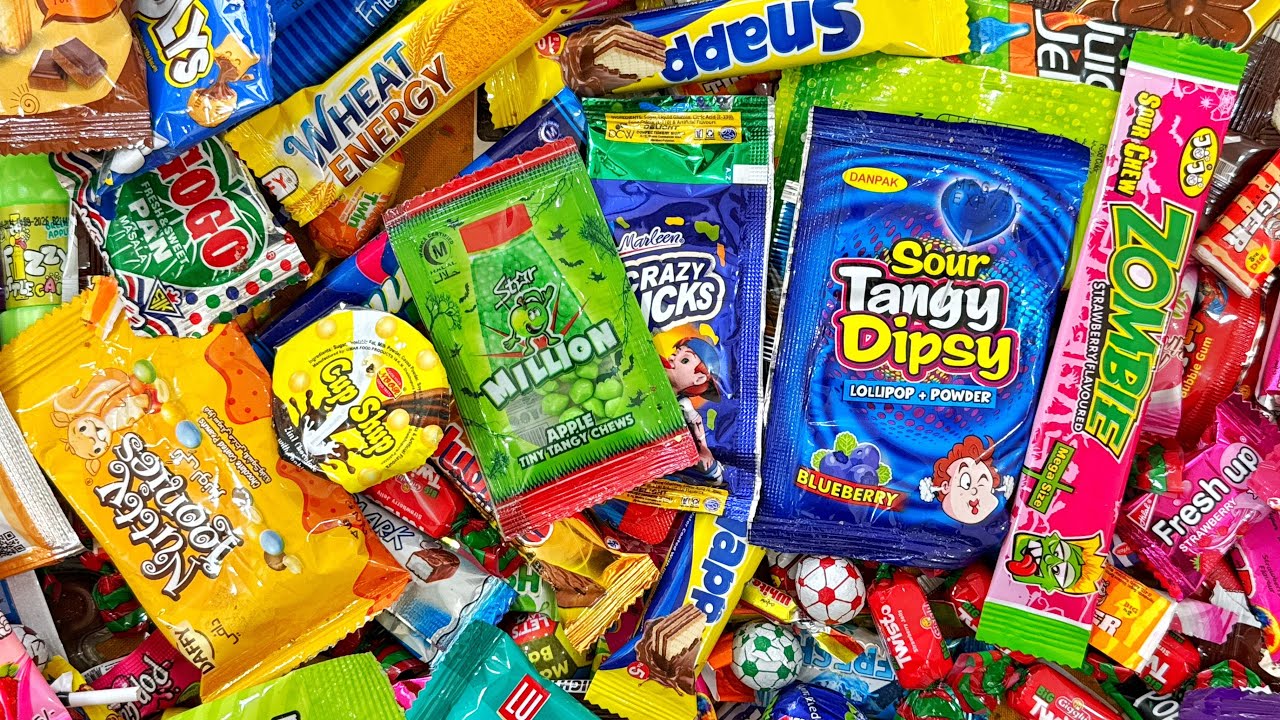 Tangy Apple chews candies | Yummy Rainbow Surprise Candies, chocolates ...